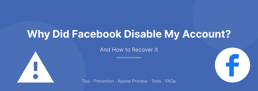Why Did Facebook Disable My Account and How to Recover It? | MoreLogin Blog